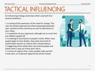 Influencing Skills | PPTX