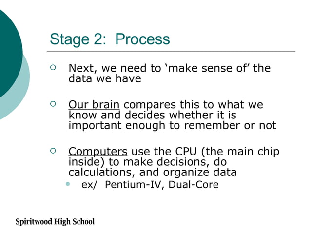 01 Information Processing Cycle | PPT | Computing | Technology & Computing