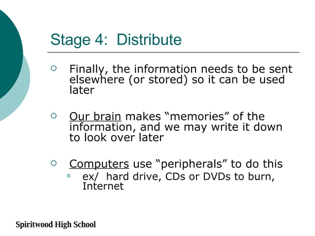 01 Information Processing Cycle | PPT | Computing | Technology & Computing