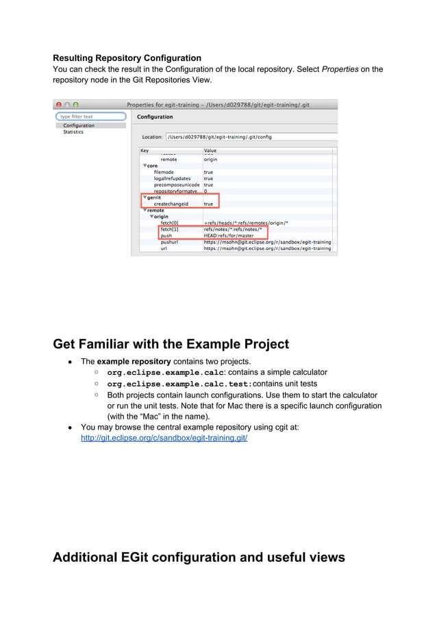 Git Tutorial EclipseCon France 2014 - Git Exercise 01 - installation and configuration | PDF ...