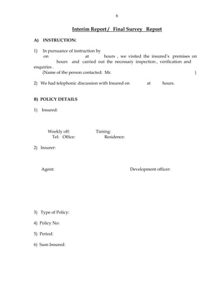 01 insurance survey | PDF