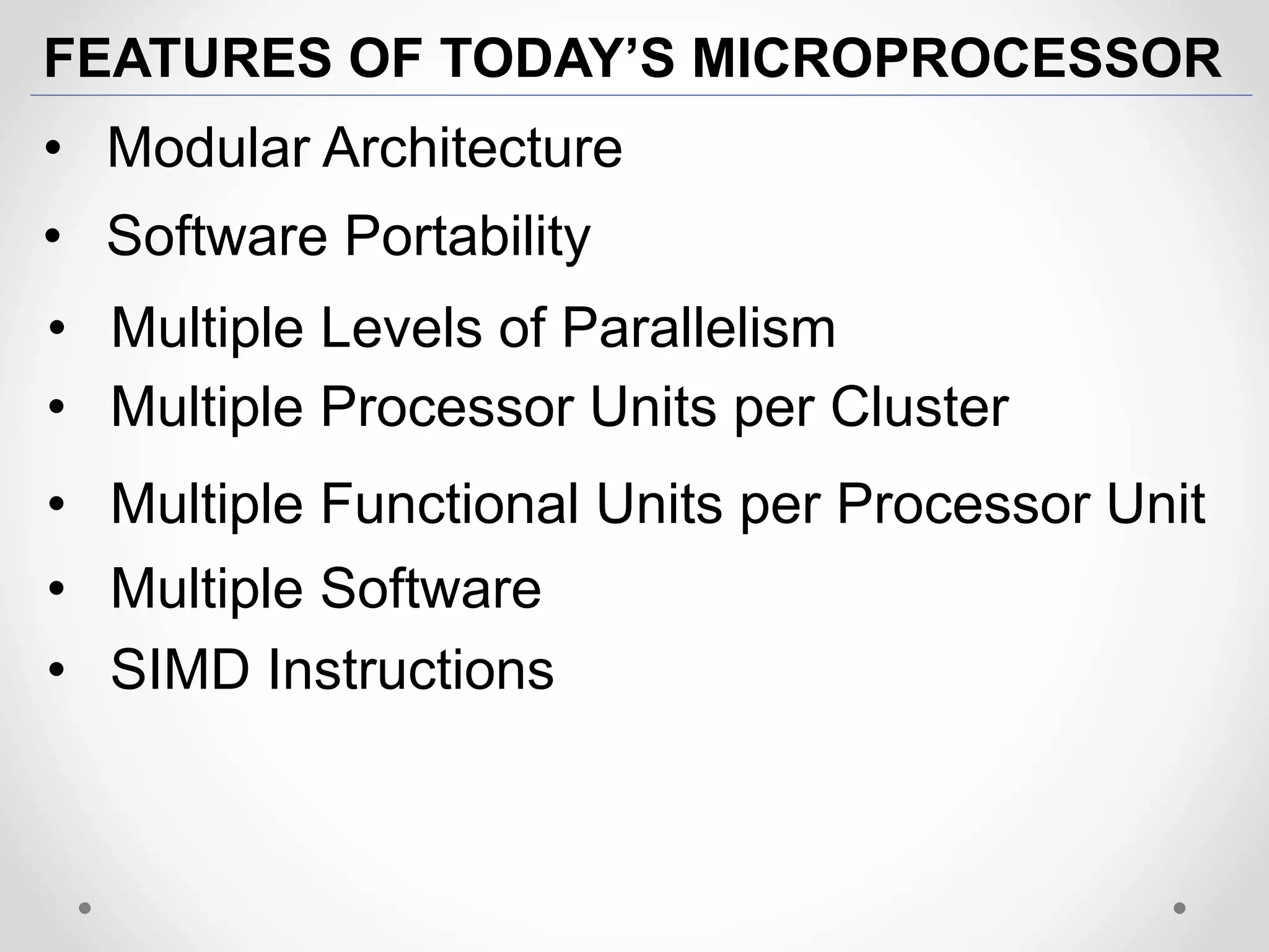 Microprocessor - Intel Pentium Series | PPTX