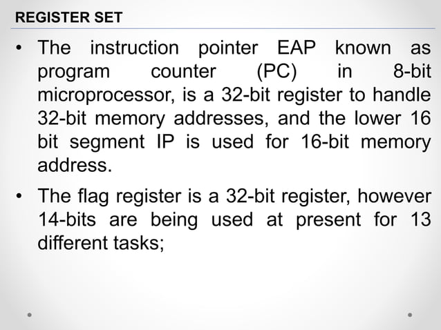 Microprocessor - Intel Pentium Series | PPTX