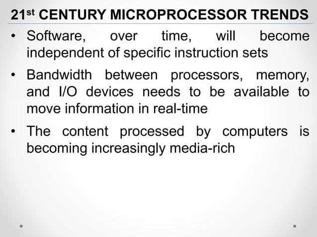Microprocessor - Intel Pentium Series | PPTX
