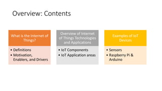 01 internet-of-things-introduction-to-internet-of-things | PPT