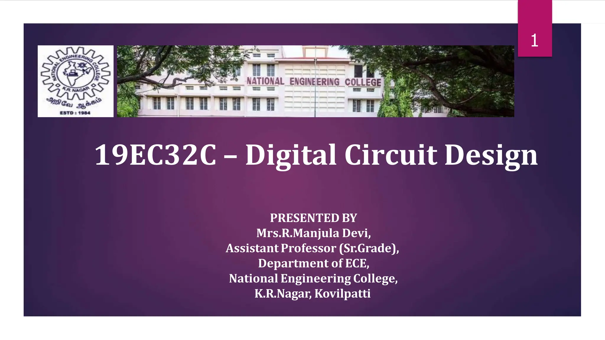 Introduction to Digital System Design DSD | PPTX | Digital Audio ...