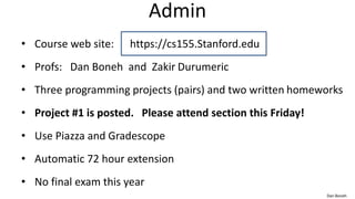 CS155 Computer Security at Stanford University | PPTX