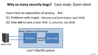 CS155 Computer Security at Stanford University | PPTX