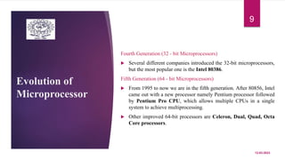 01 - Introdction to Microprocessor .pptx