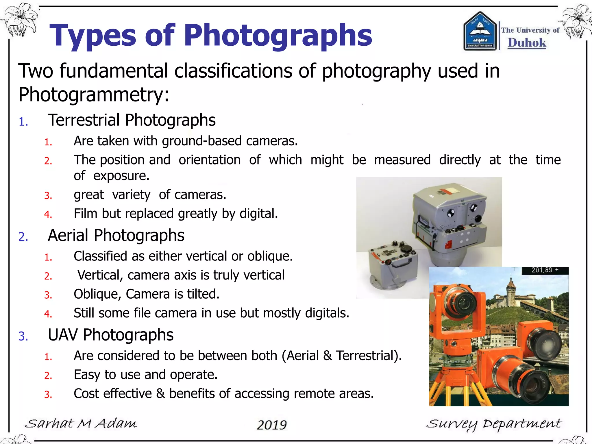01 introdcution to photogrammetry | PDF