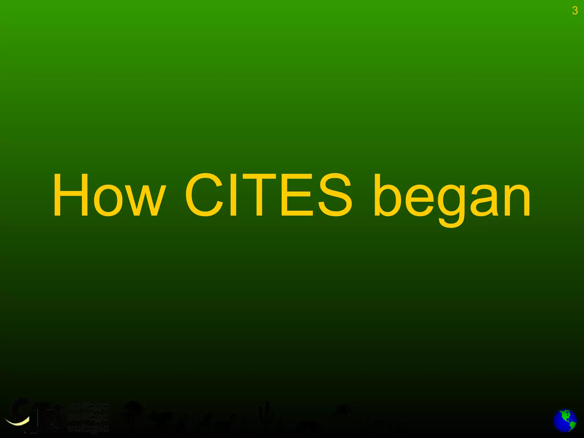 Introduction to CITES | PPT