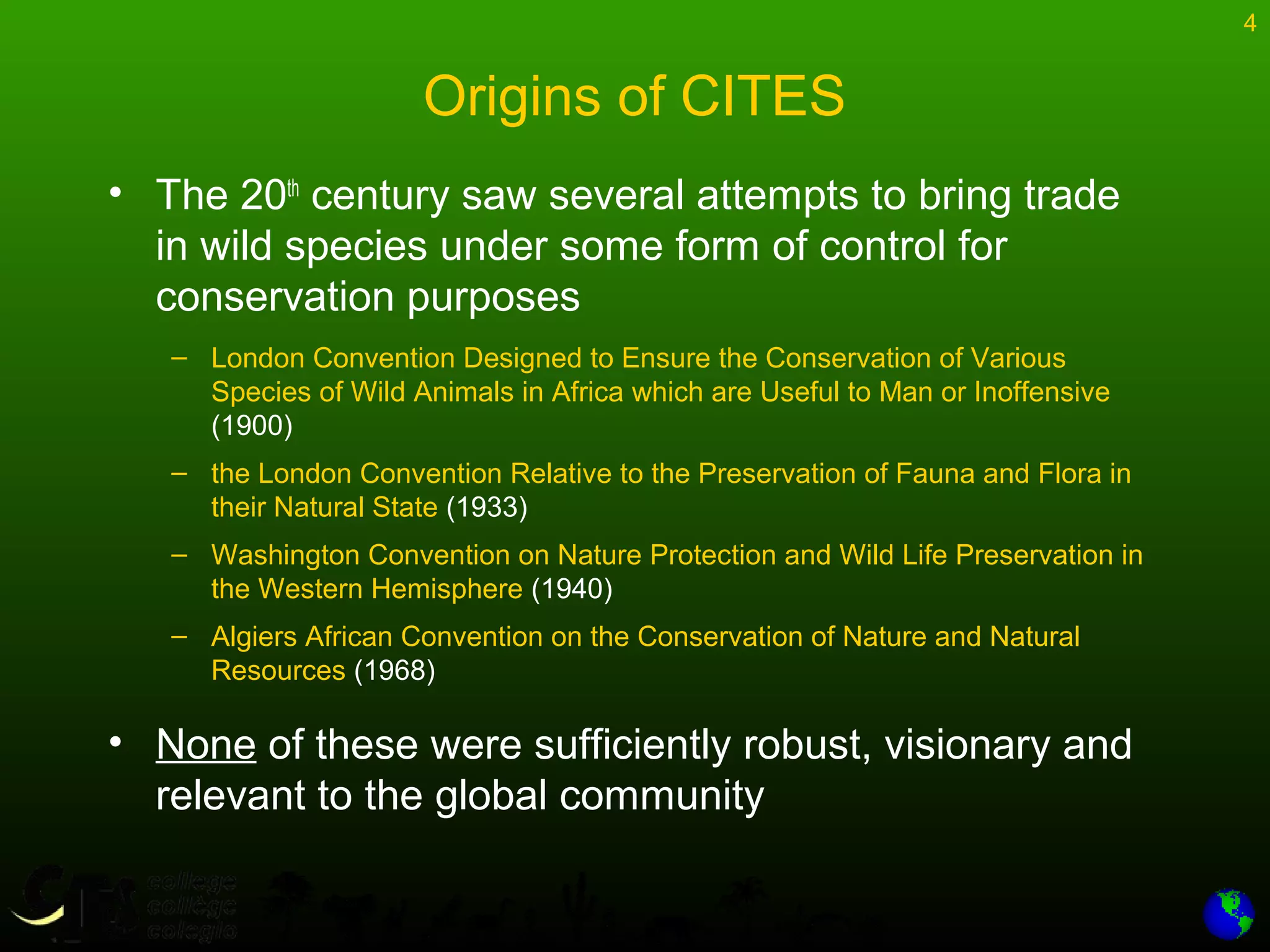 Introduction to CITES | PPT | Pets