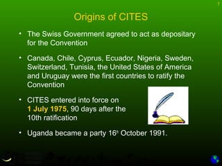 Introduction to CITES | PPT