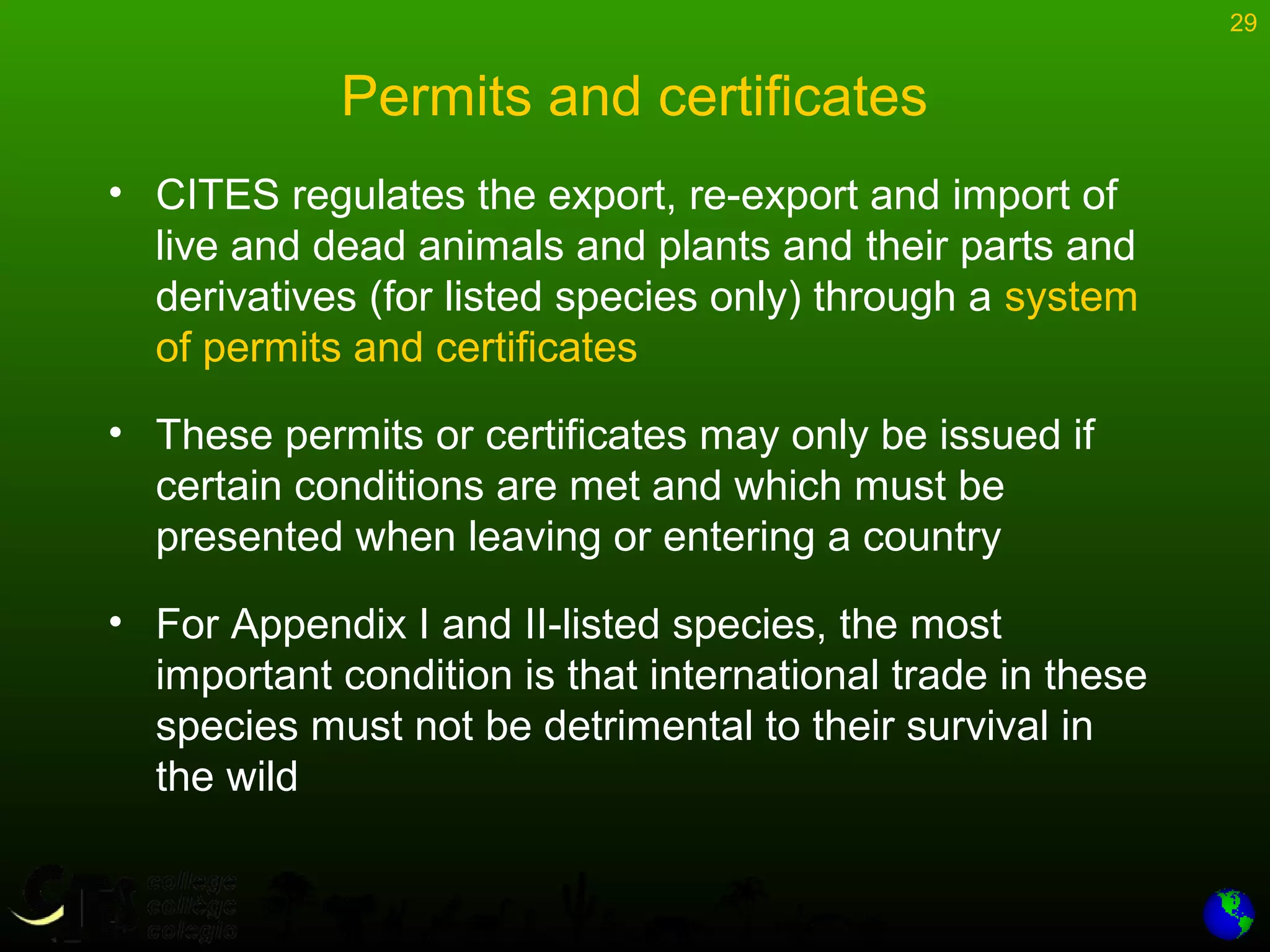 Introduction to CITES | PPT