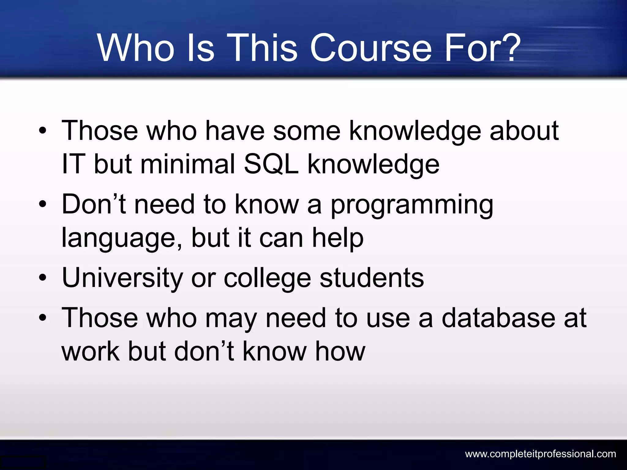 Oracle - Introduction | PPT