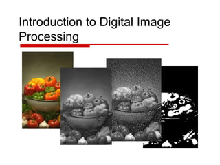 Pertemuan 1 - Introduction - Citra Digital | PPT