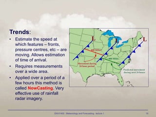 01 introduction TO METEROLOGY AND WEATHER FORECASTING | PPT
