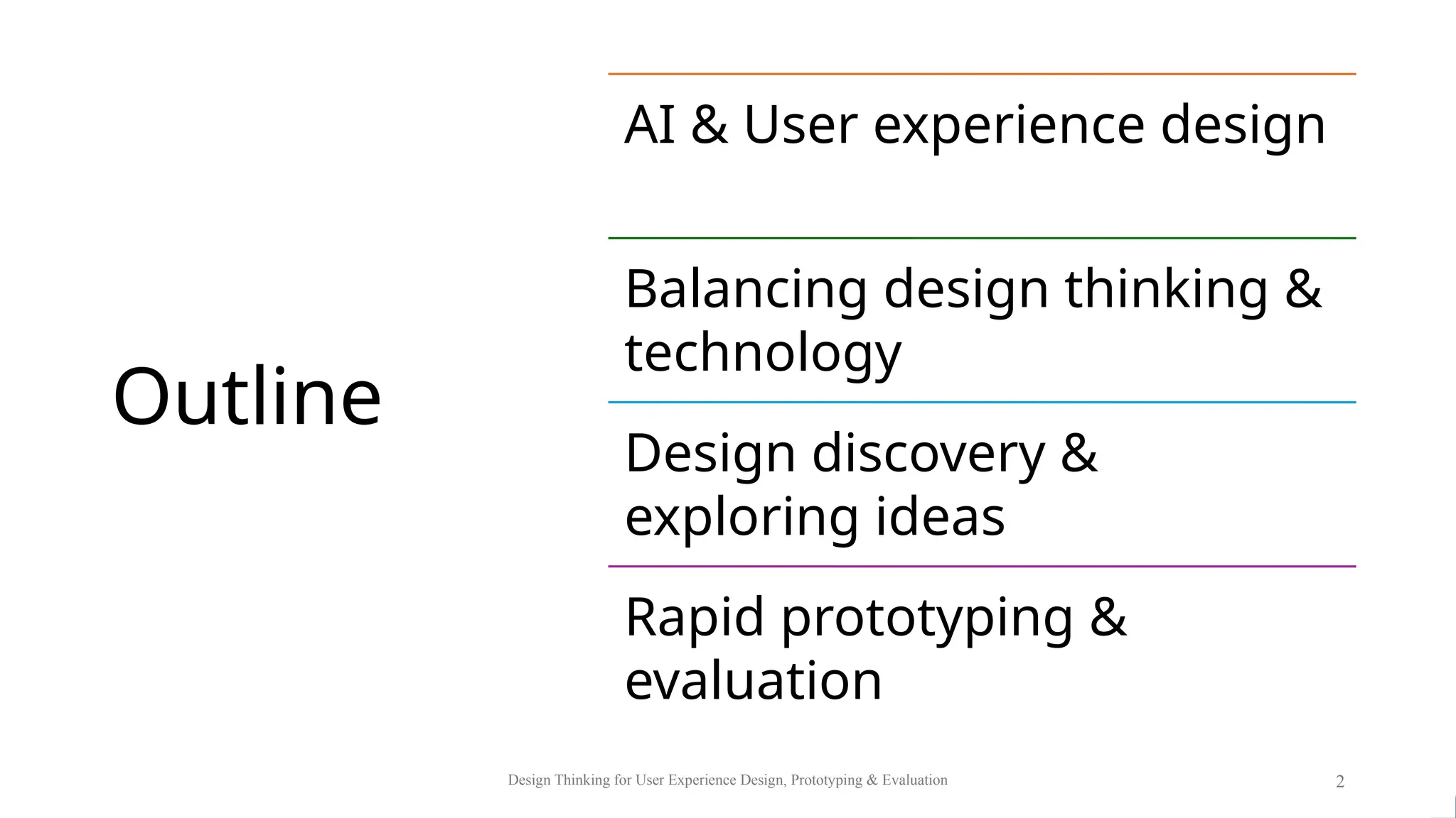 Introduction & Course Overview: Design Thinking for User Experience Design, Prototyping ...