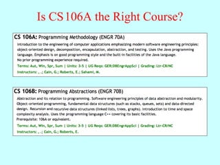 Introduction to computer science courses | PPT | Programming Languages | Computing