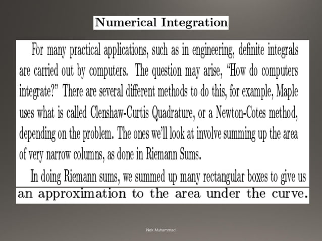 introduction to Numerical Analysis | PPT | Physics | Science