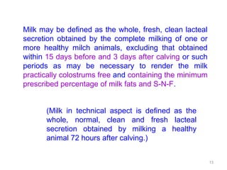 Introduction to Dairy and Food Engineering. | PPT