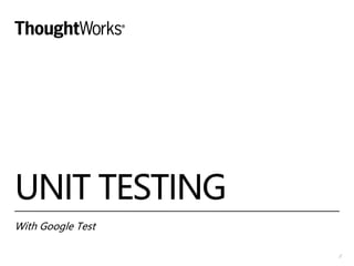 01-introduction-to-gtest.pptx nnnnnnnnnn | PPTX