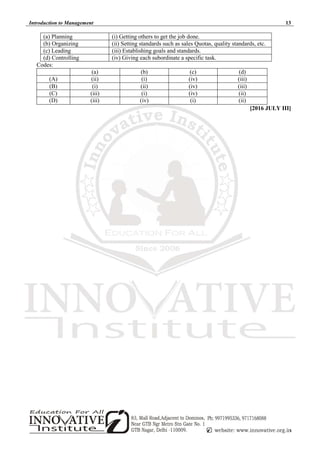 01 Introduction To Management Pdf