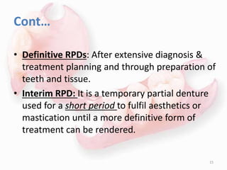 01- INTRODUCTION AND CLASSIFICATION PARTIAL DENTURE.pptx