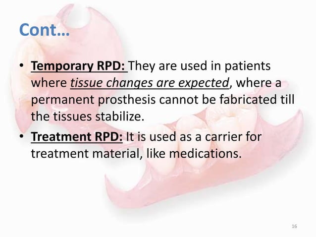 01 Introduction And Classification Partial Denture Pptx Dental Health Diseases And Conditions