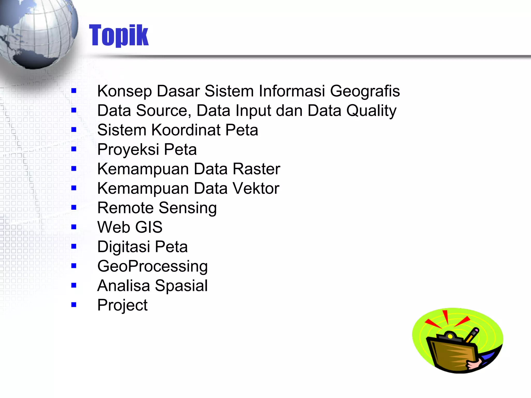 01 introduction gis (pens-its) | PDF