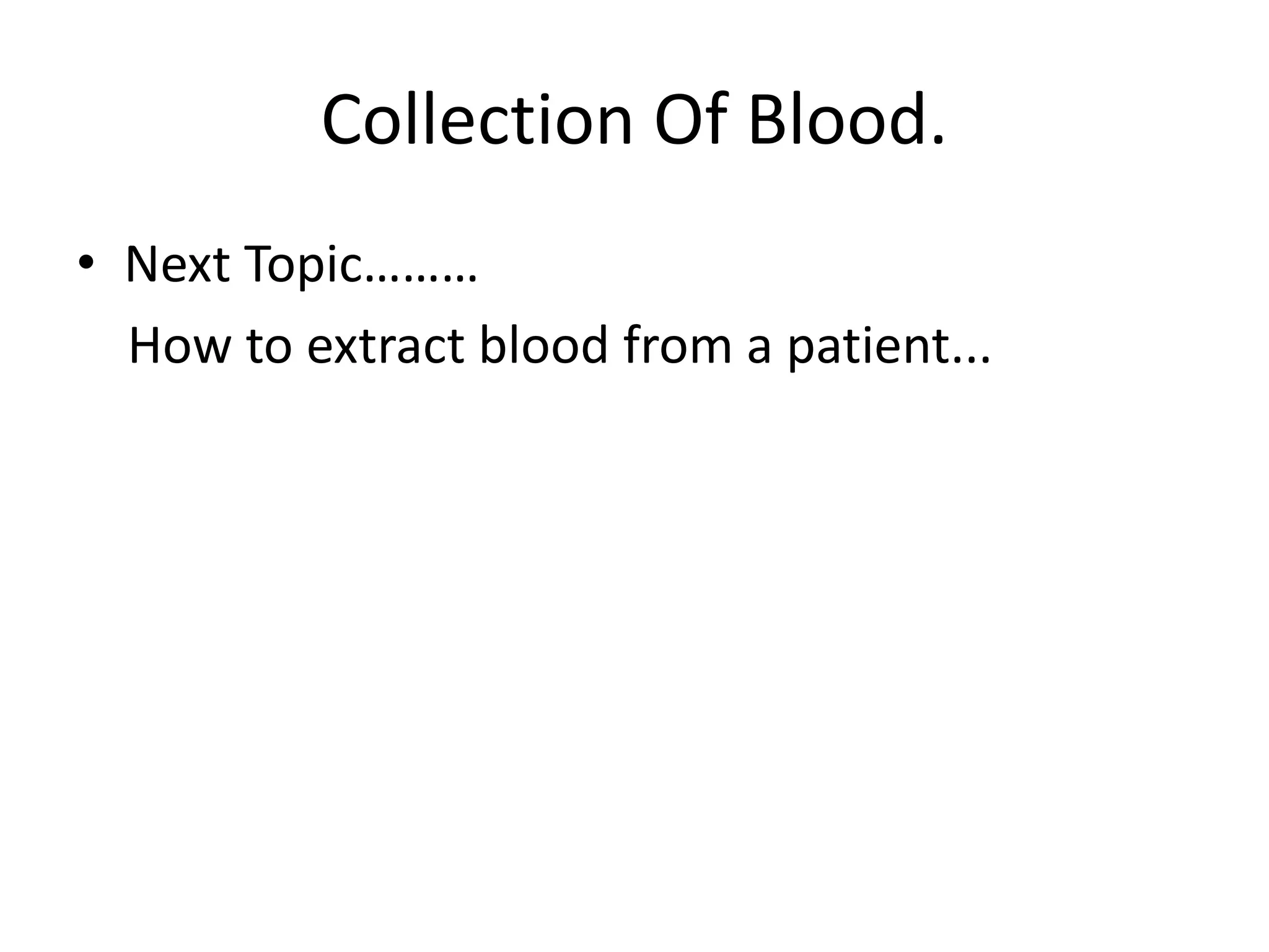 introduction of blood.3rd semester. | PPTX