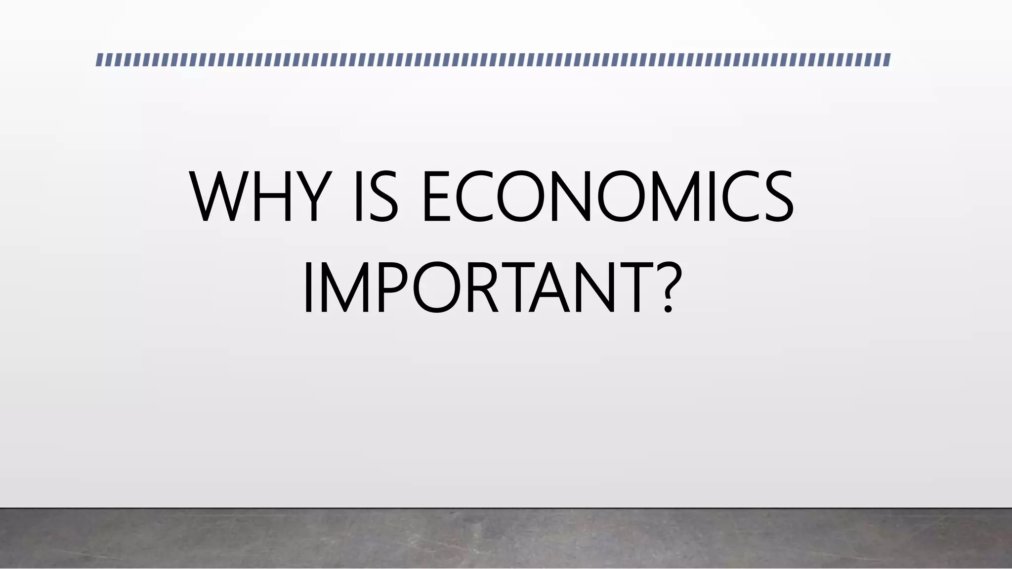 01 Introduction To Applied Economics Pptx Business Business And Finance