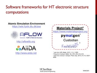 NANO281 Lecture 01 - Introduction to Data Science in Materials Science ...
