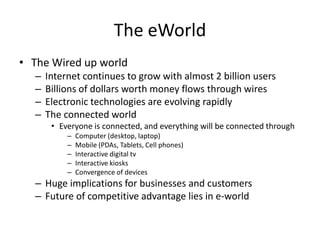 01 introduction to e-marketing | PPT