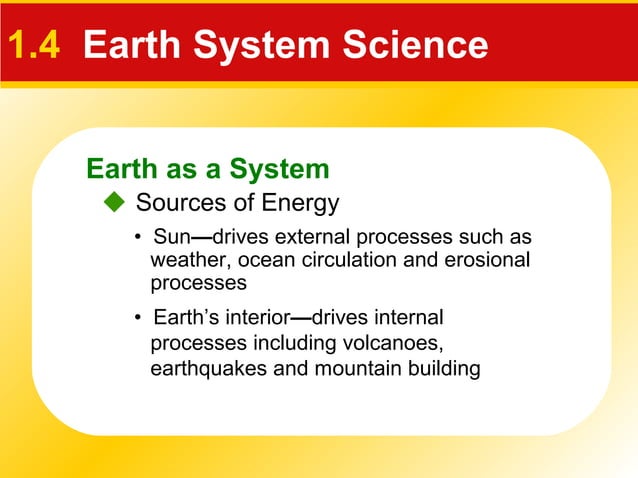 01.introduction to earth_science | PPT | Environment | Science