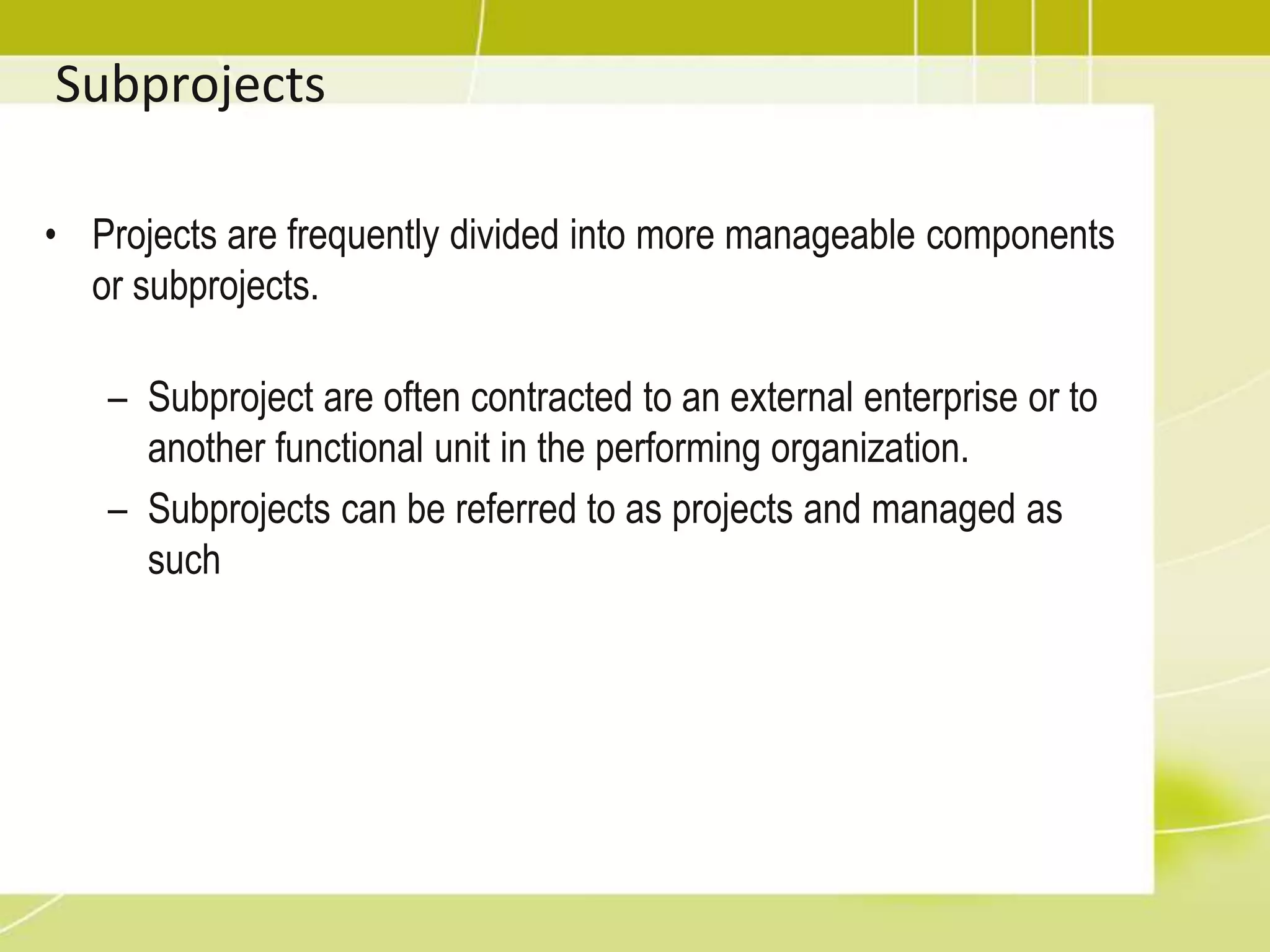 PMP Training - 01 introduction to framework | PPTX