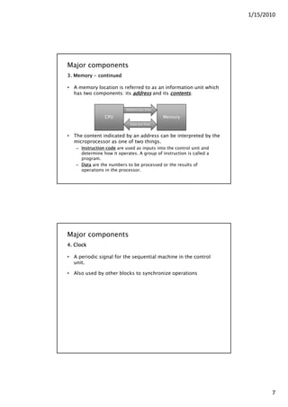 01 introduction to microcomputers | PDF
