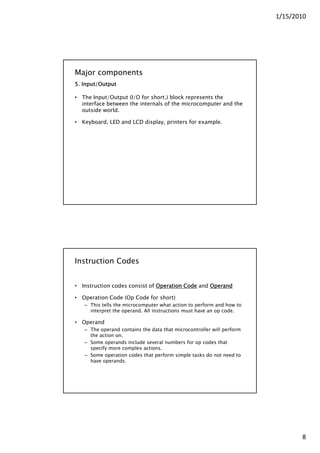 01 introduction to microcomputers | PDF