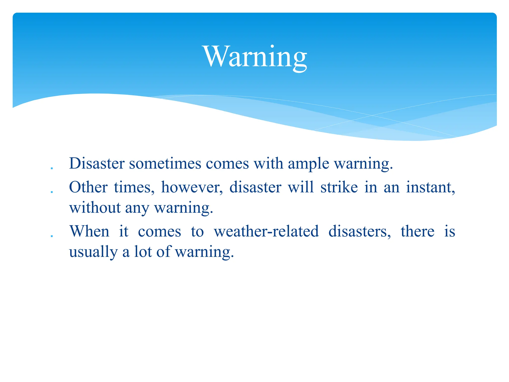 Introduction to Natural Hazards & Disasters | Types, Classification ...