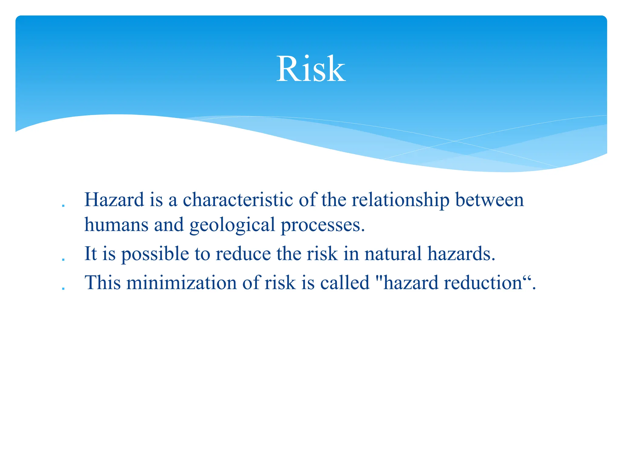 Introduction to Natural Hazards & Disasters | Types, Classification ...
