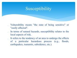Introduction to Natural Hazards & Disasters | Types, Classification ...