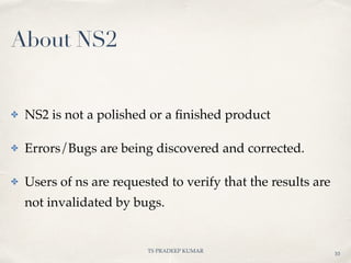 Introduction to ns2 | PDF