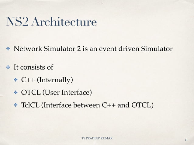 Introduction to ns2 | PDF