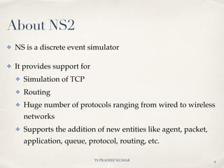Introduction to ns2 | PDF