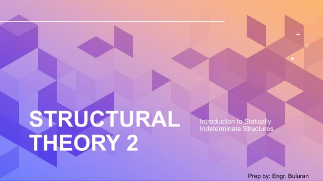 01 - Introduction to Statically Indeterminate Structures.pptx