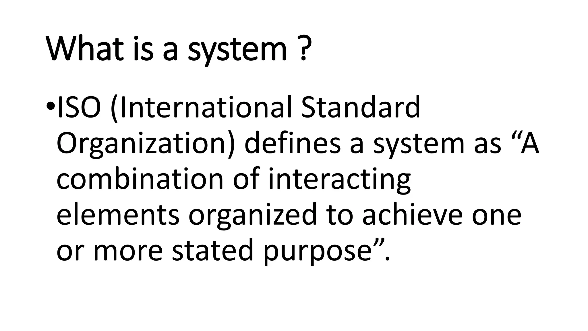 01 Introduction To System Engineering And System Engineering Life Cycle Pptx