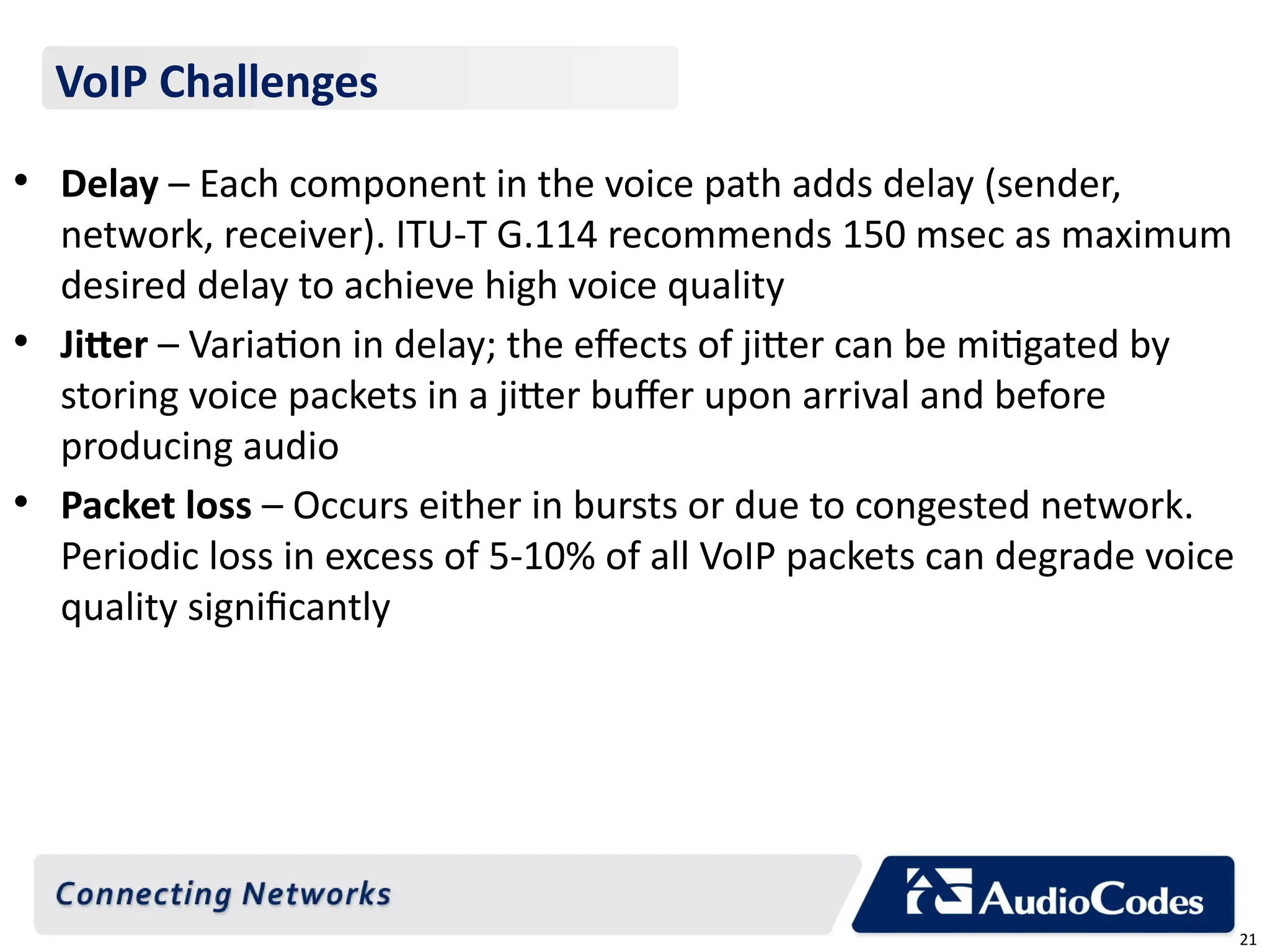 Presentation on Introduction to Telephony VoIP | PPTX