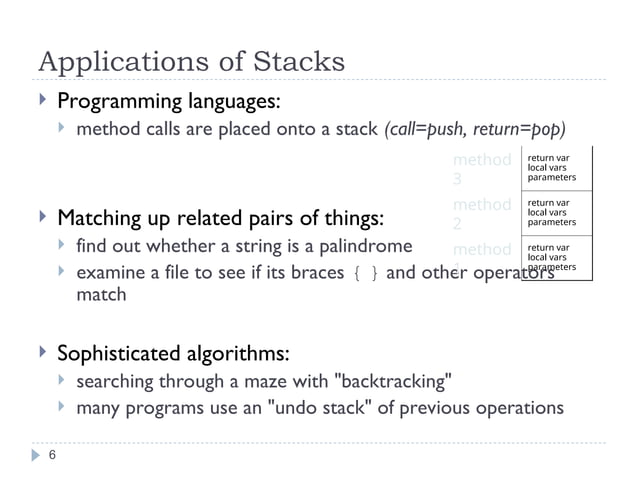 introduction to stack data structures chapter 1 | PPT