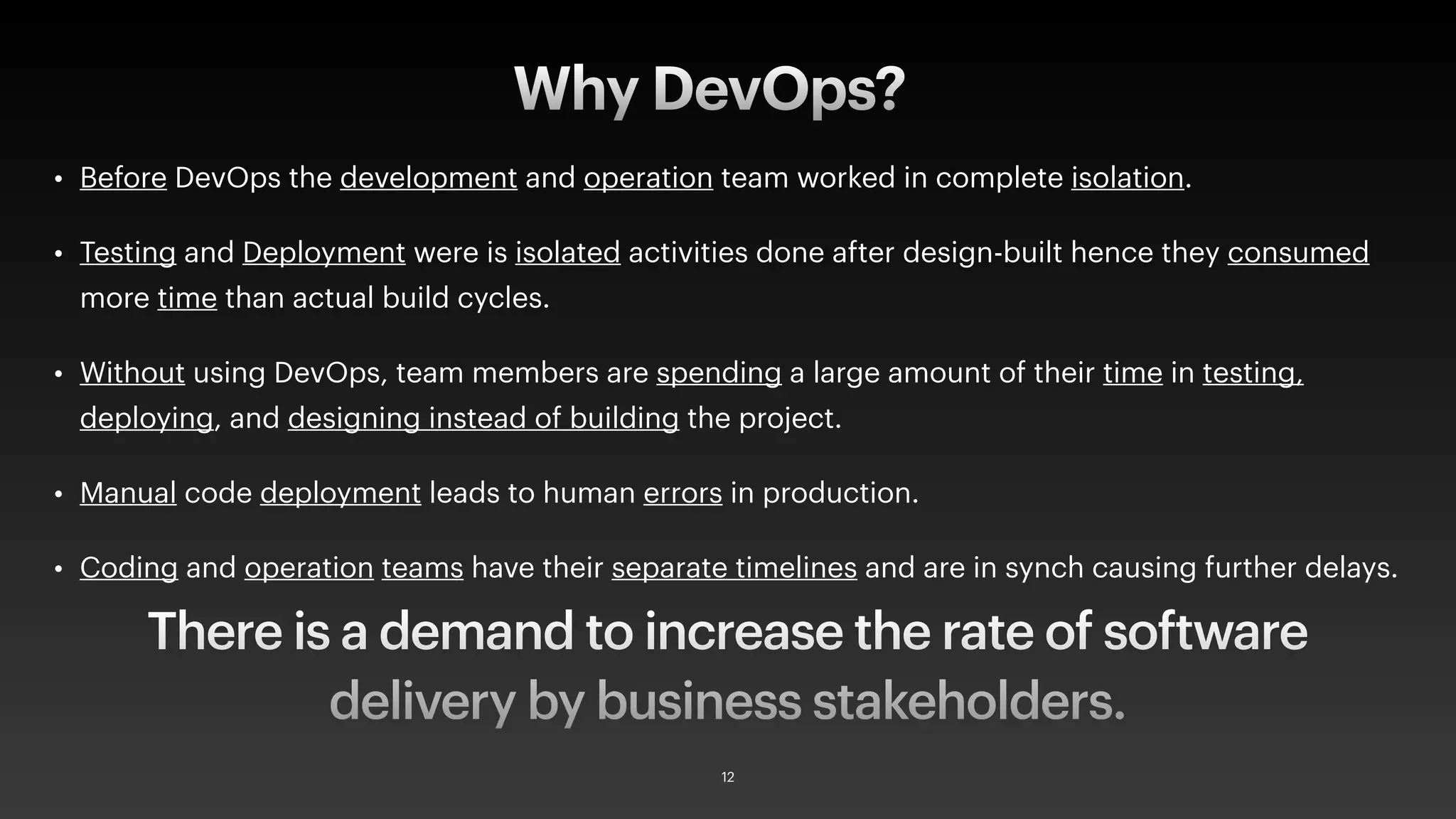 intro to DevOps | PPT