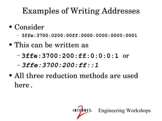 01 Ipv6 Addressing | PPT